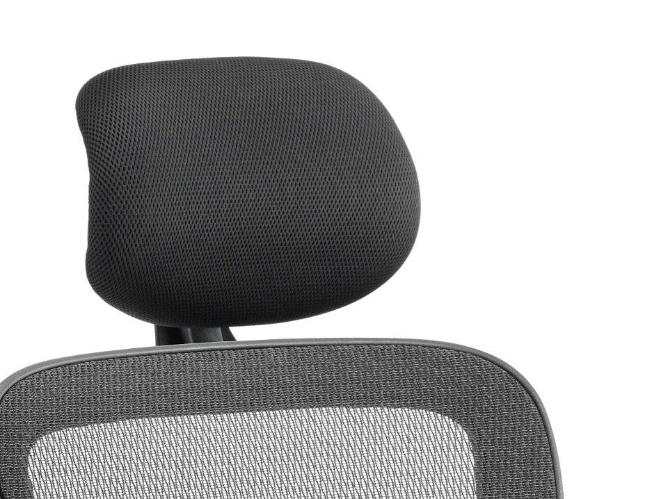 Stealth Shadow Ergo Posture Black Airmesh Seat And Mesh Back Chair Wit ...