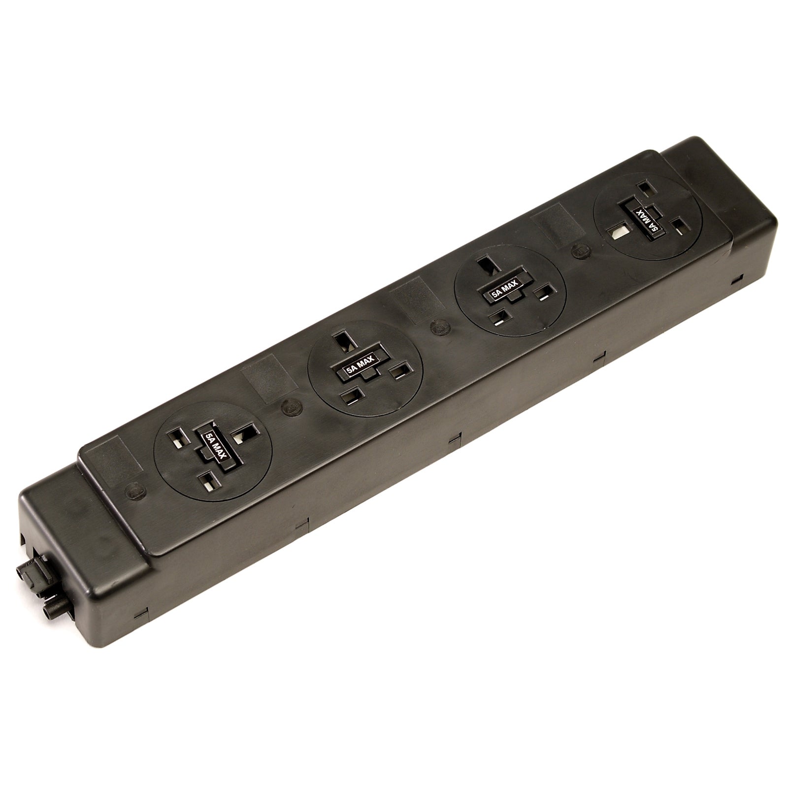 Under Desk Power Bar 4 x UK Sockets - Black | Flogit2us.com